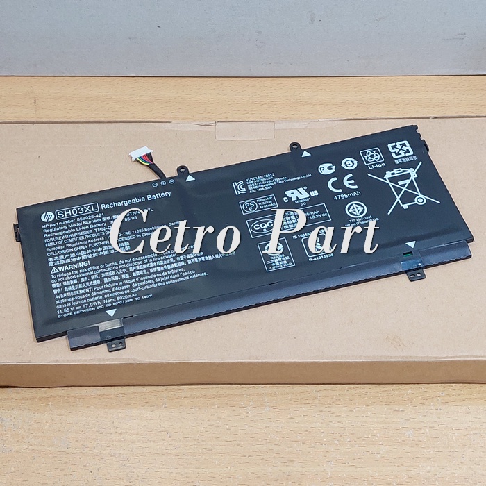 Jual Baterai Laptop HP Spectre X360 13-ac 13-ac023DX SH03XL SH03XL -NEW ...