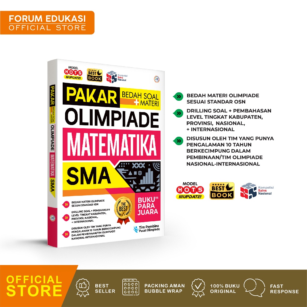 Jual BUKU KSN - OSN 2025 SOAL DAN MATERI SMA PAKAR BEDAH SOAL MATERI OLIMPIADE SMA 2025 | Shopee ...