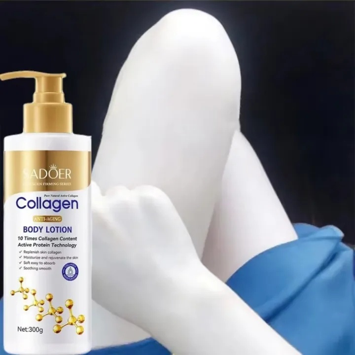 Jual SADOER Whitening Collagen Body Lotion Pemutih Badan Permanen Bpom Whitening Body Skin Care ...