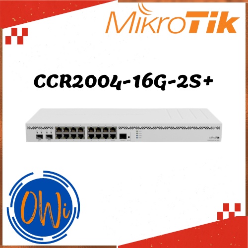Jual Mikrotik CCR 2004 16G 2S+ CCR2004-16G-2S+ | Shopee Indonesia