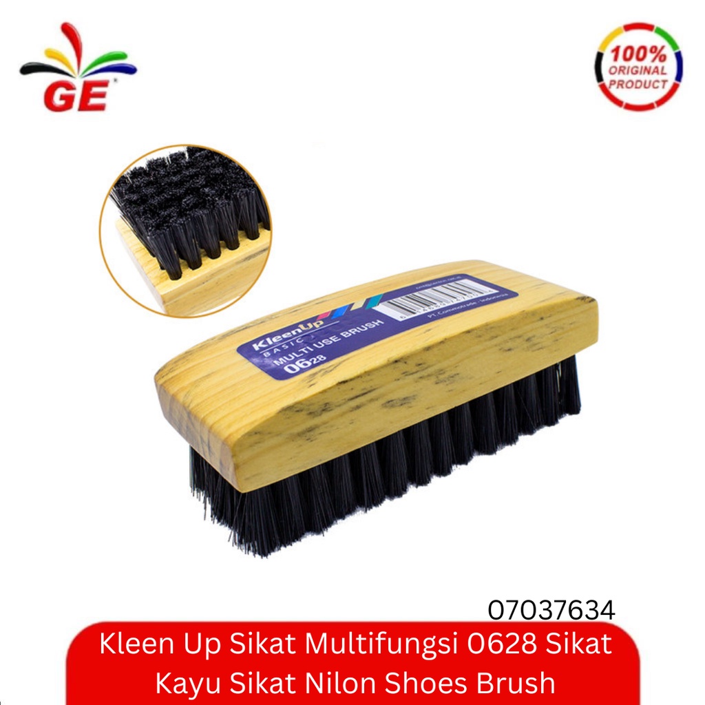 Jual Kleen Up Sikat Multifungsi 0628 Sikat Kayu Sikat Nilon Shoes Brush - 07037634 | Shopee ...