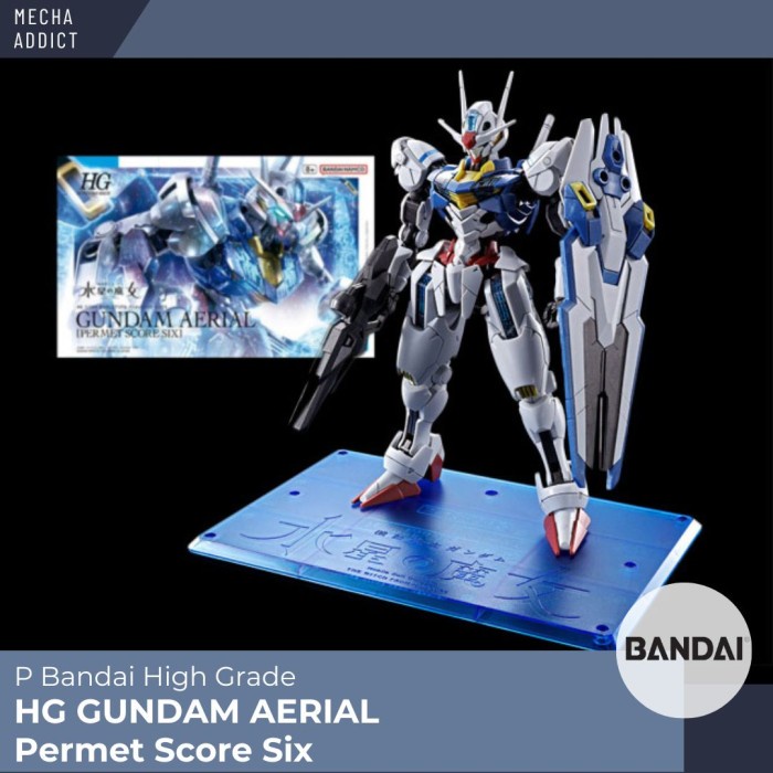 Jual P Bandai 1/144 HG Gundam Aerial Permet Score 6 six | Shopee Indonesia