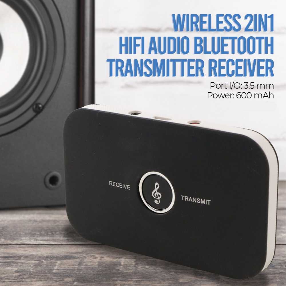 Jual (store6) VIKEFON Wireless 2in1 HiFi Audio Bluetooth Transmitter ...