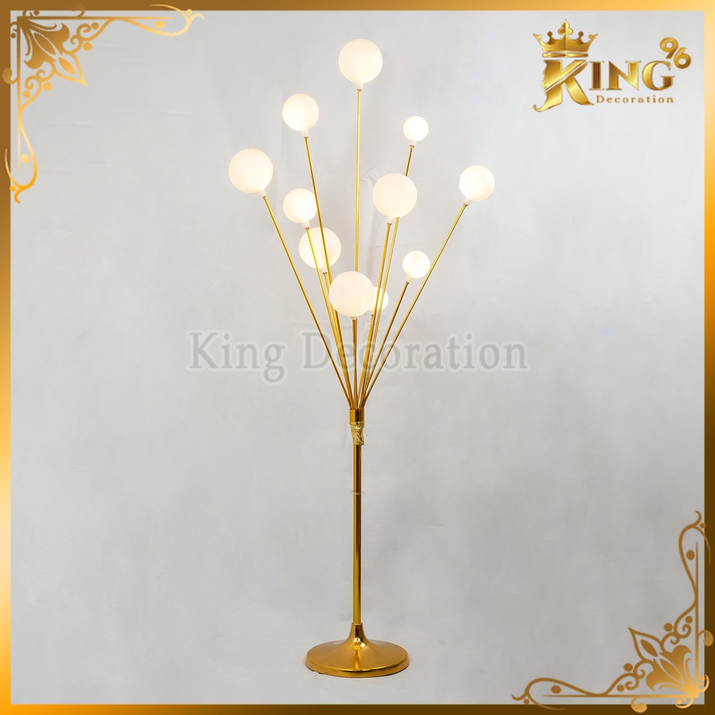 Jual Lampu Standing Bola 1 Set 11 Cabang Bola /Lampu Bola Pohon Hiasan ...