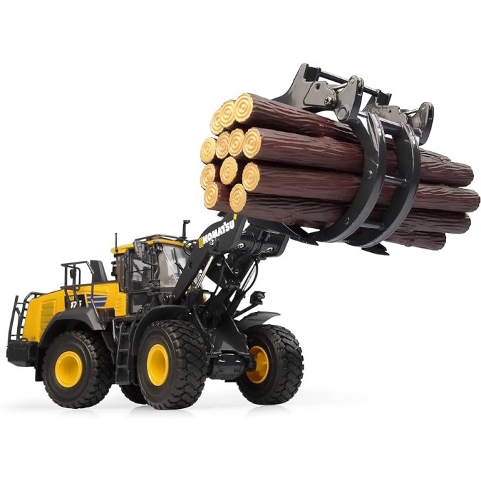 Jual Universal Hobbies Diecast UH8165 Komatsu WA475-10 Wheel Loader Log ...