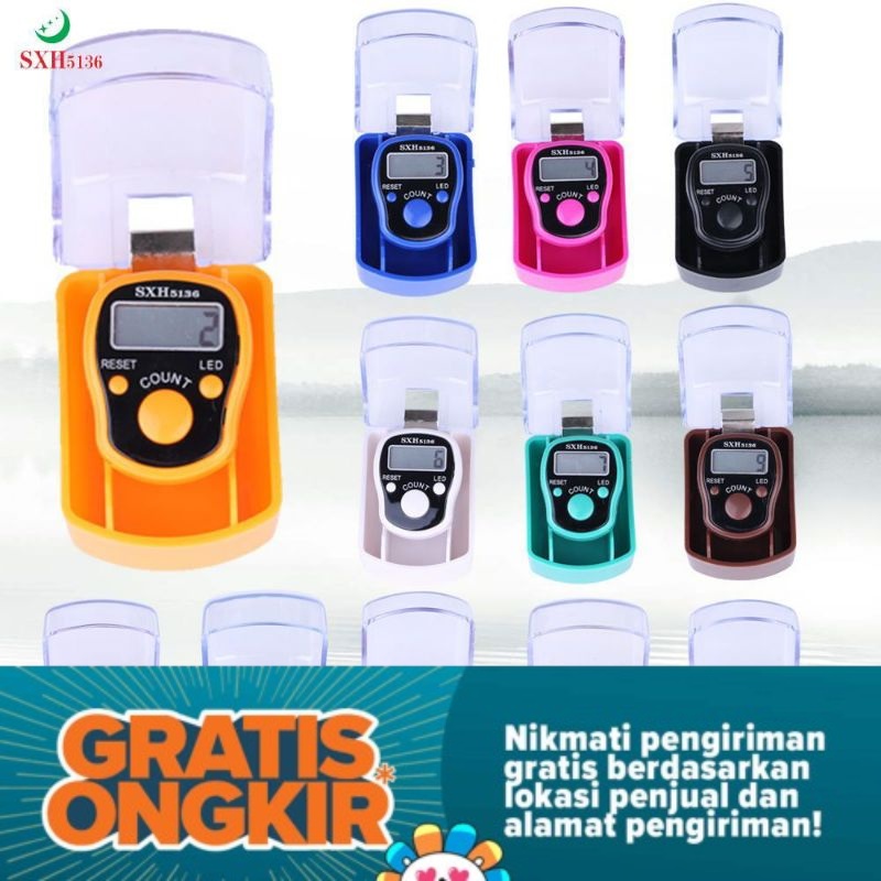Jual GRATIS ONGKIR TASBIH DIGITAL Led tasbih digital cantik tasbih ...