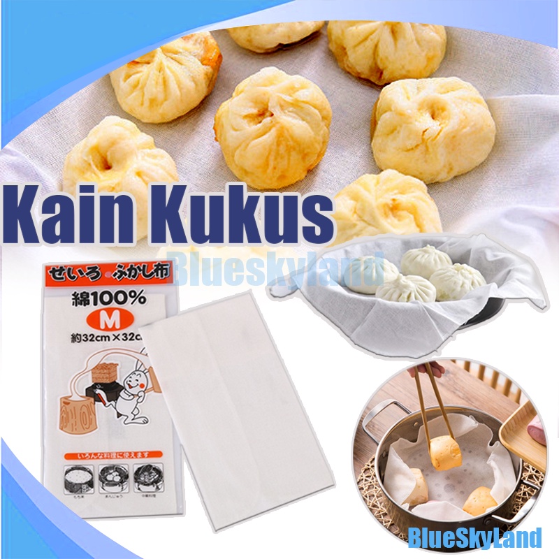 Jual Pangsit Dimsum Anti Lengket / Kain Kukus Masak / Bakpao Roti / Kue ...