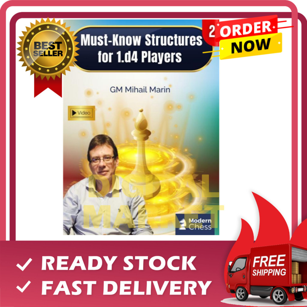 Jual VIDEO PREMIUM CATUR !! Must-Know Structures for 1.d4 Players - Part 2 by GM Mihail Marin ...