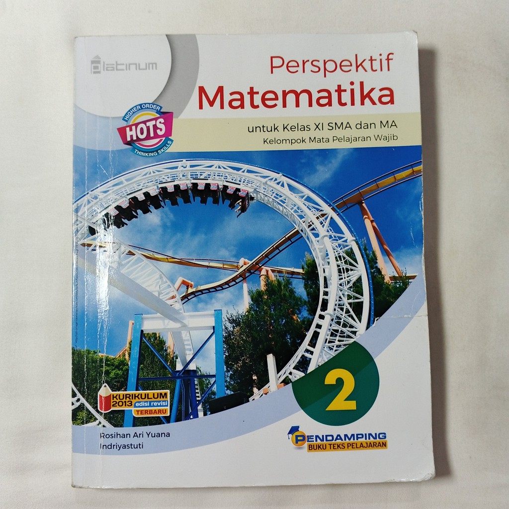 Jual Buku Perspektif Matematika 2 untuk SMA/MA Kelas XI - Platinum Hots | Shopee Indonesia
