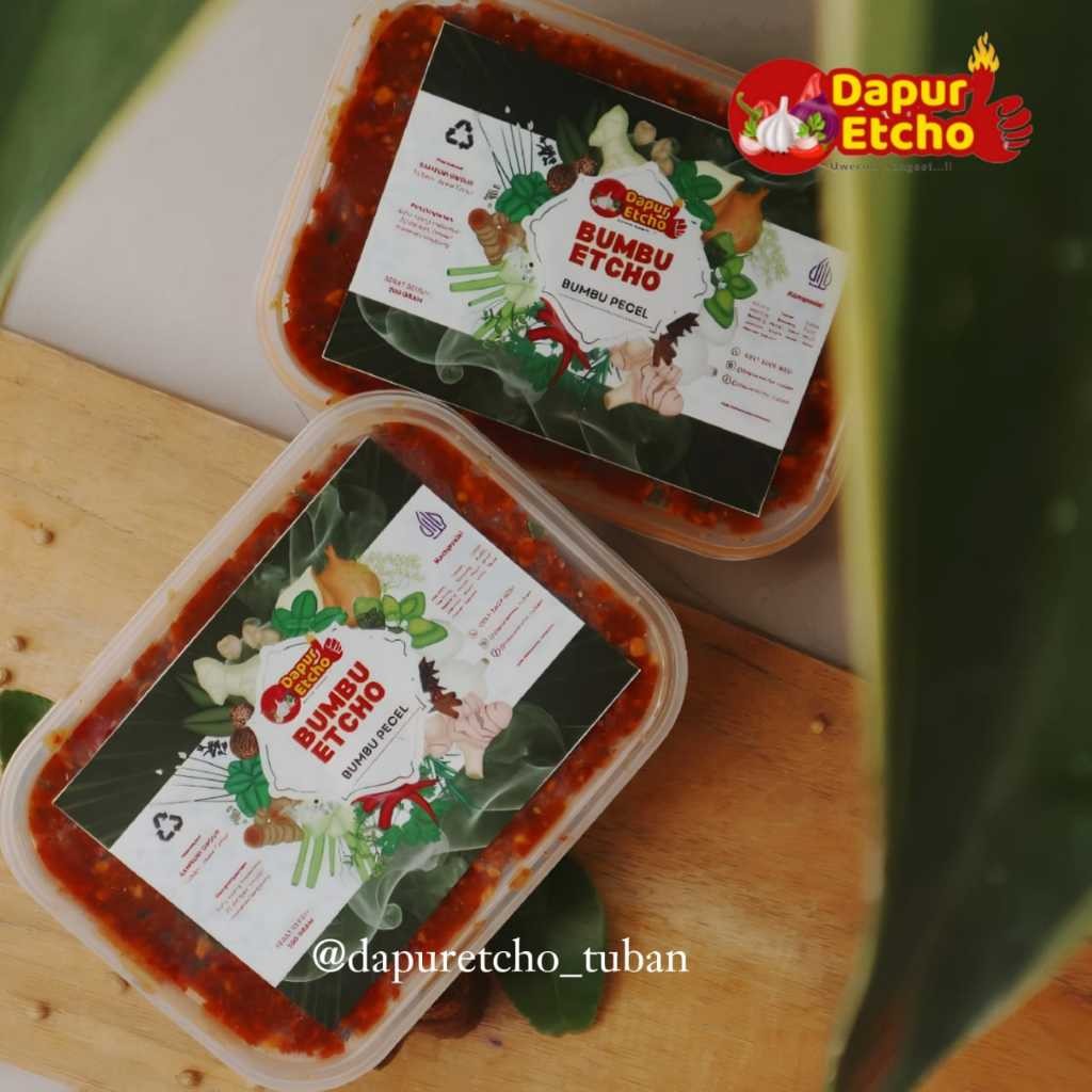 Jual SAMBAL PECEL ETCHO SANGET RASA JUARA !! Dari DAPUR ETCHO | Shopee ...