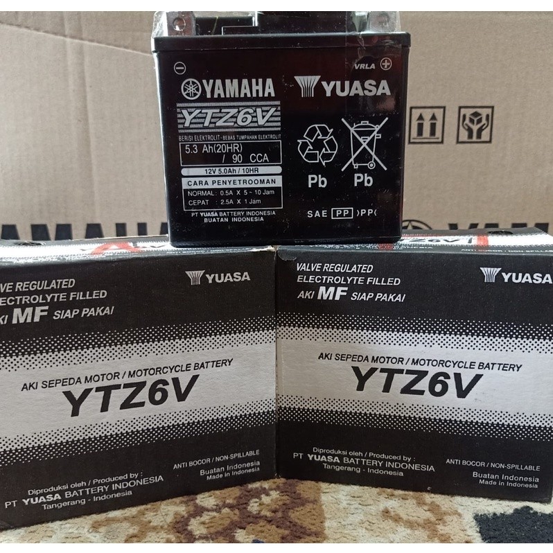 Jual Aki Motor Kering GTZ6V YTZ6V NTZ6V Nmax Aerox Lexi . filano ...