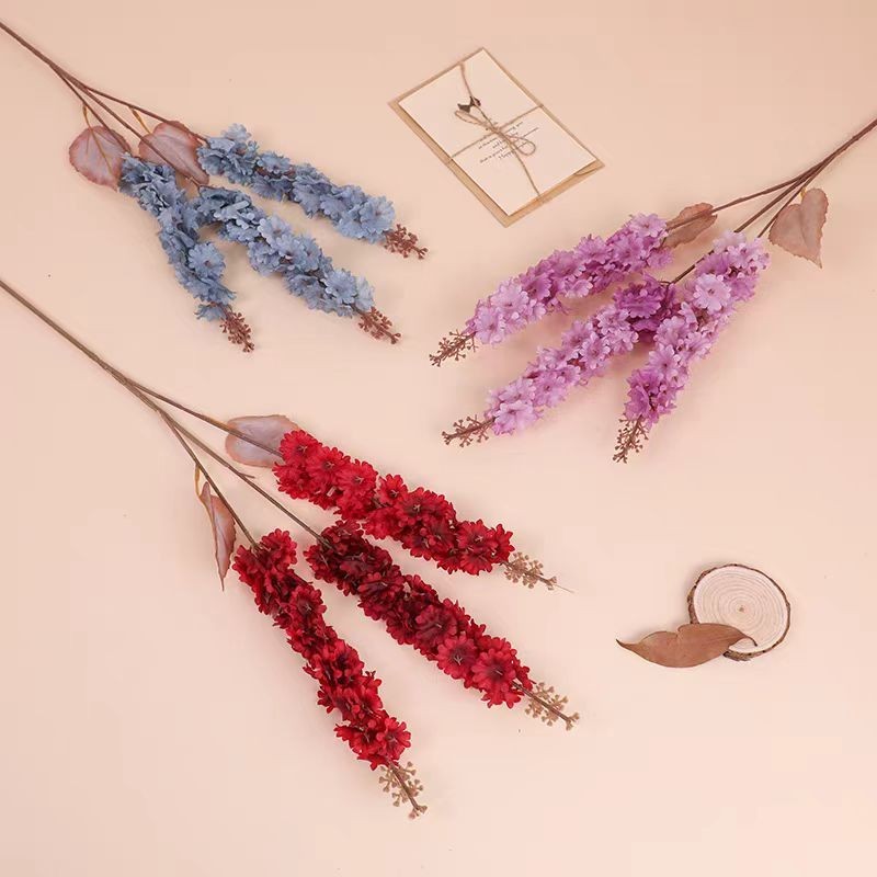 Jual Bunga tiruan hyacinth 3 tangkai susunan bunga untuk petunjuk jalan ...
