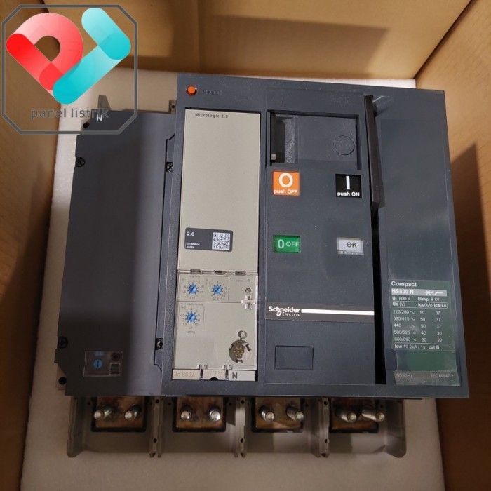 Jual Schneider MCCB NS1000N NS1000 N 4P MOTORIZED MOTOR MIC 2.0 33475E | Shopee Indonesia