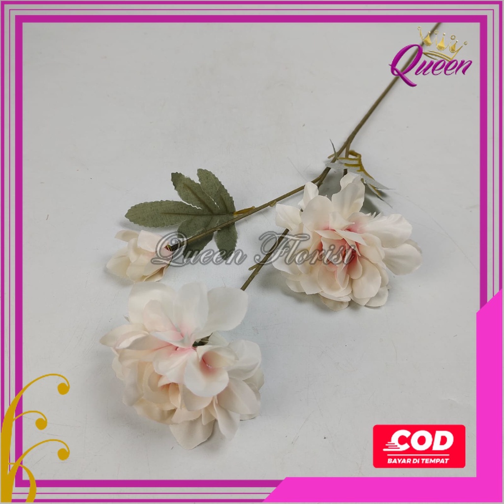 Jual Bunga Semanggi Sakura Tangkai Panjang 65cm Artificial Imitasi kain ...