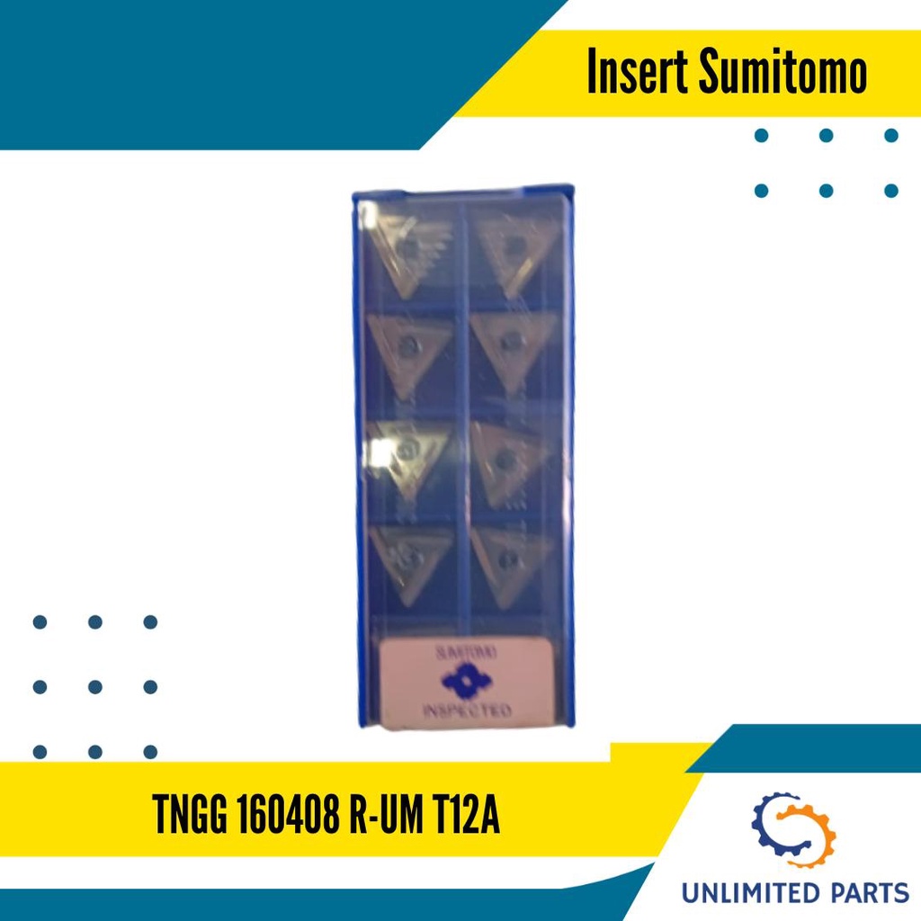 Jual Insert Milling Sumitomo Original TNGG 160408 R-UM T12A Insert ...