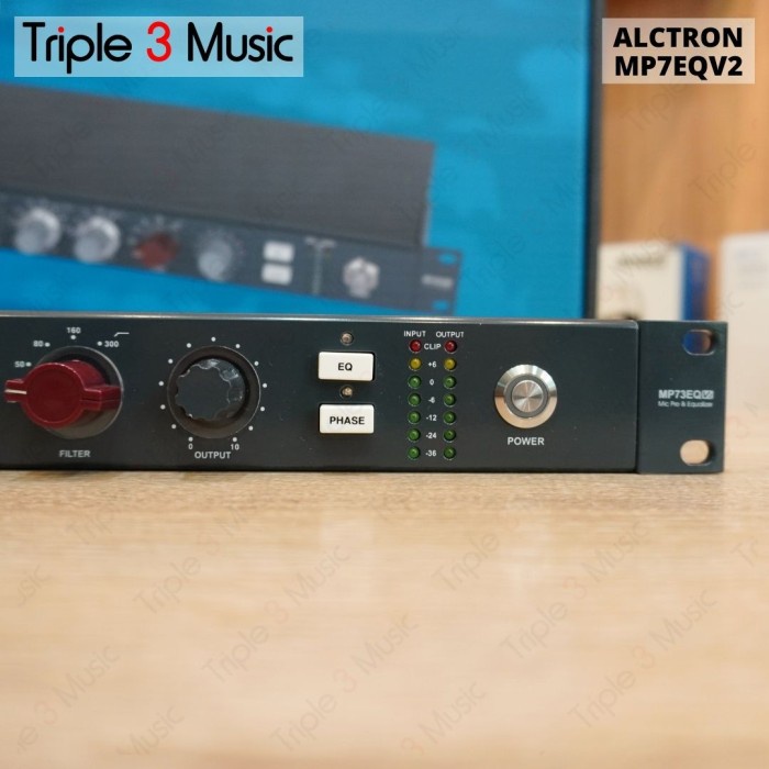 Jual Alctron MP73EQV2 Mic Instrument Preamp With equalizer | Shopee ...