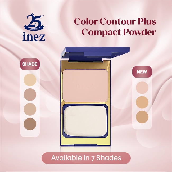 Jual Inez Cosmetics Compact Powder (New case) | Shopee Indonesia
