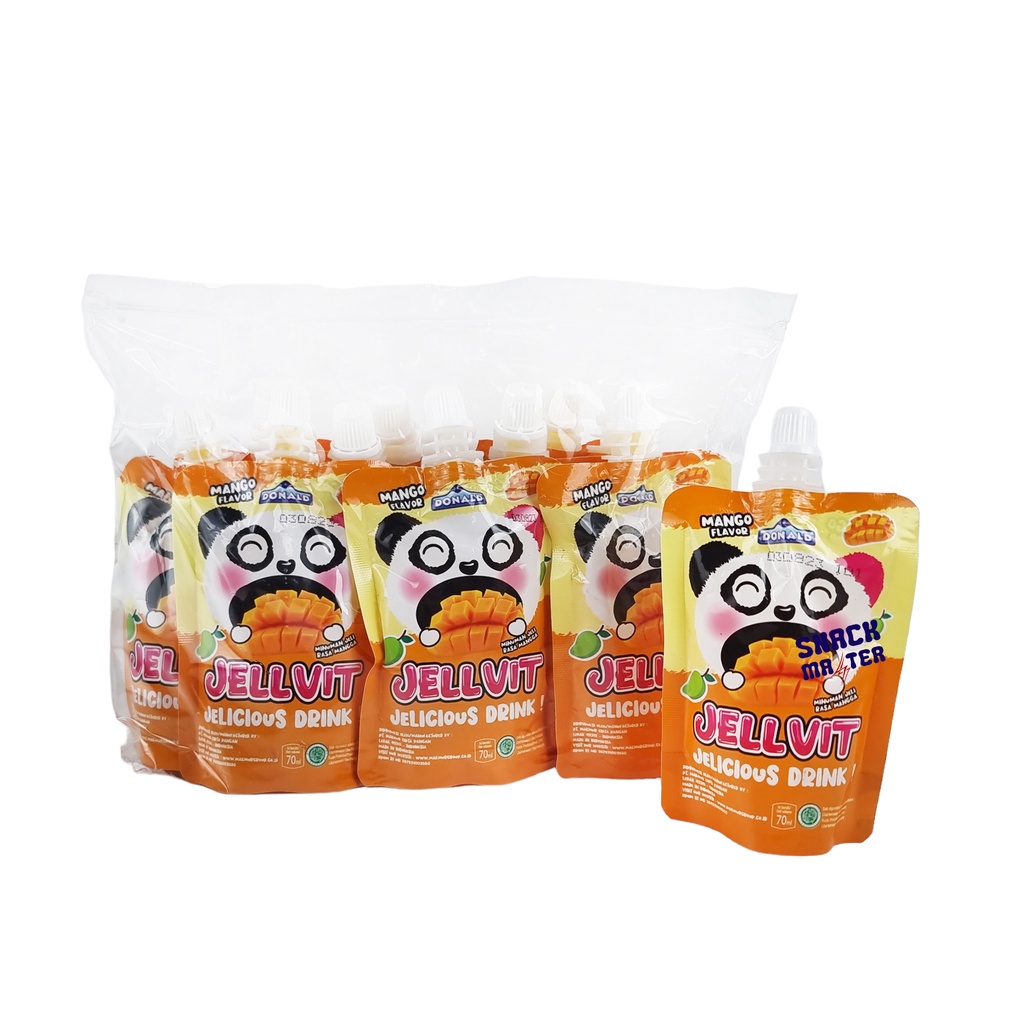 Jual Donald Jellvit MINI Jelicious Drink Minuman Jeli Aneka Rasa Buah ...