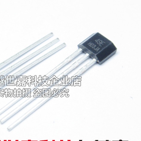 Jual 10x Hall sensor 3144E 49E 41F U18 44E straight plug A3144EUA Hall ...