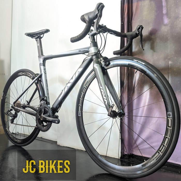 Jual New Sepeda Balap / Roadbike JAVA Siluro 2 Aero 700C - Black Grey ...