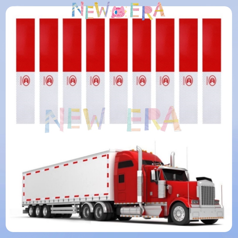 Jual NewEra Stiker Reflektor Sticker Pemantul Cahaya Merah Putih Plang ...