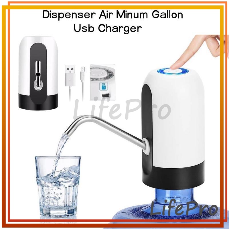 Jual Lifepro Pompa Galon Elektrik Otomatis / Automatic Water Dispenser ...