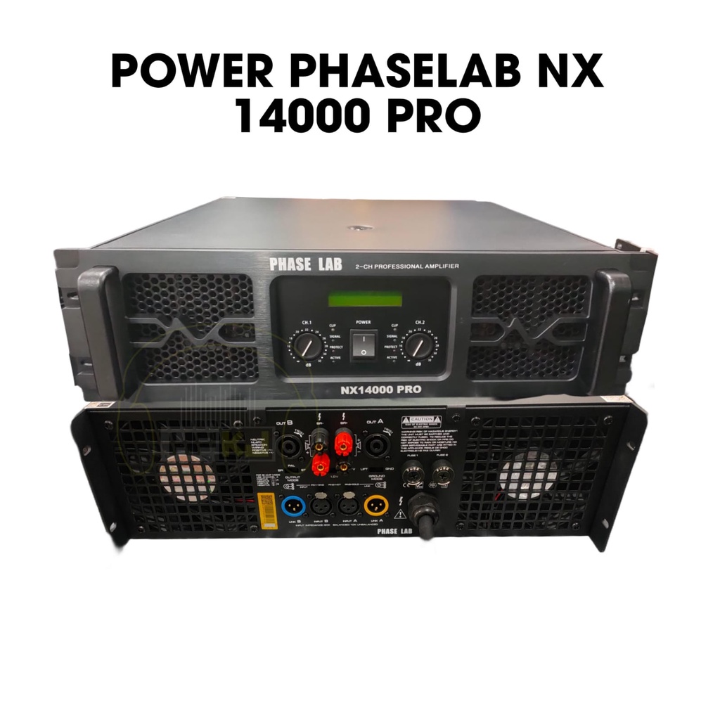 Jual POWER AMPLIFIER PHASE LAB NX14000 power ampli phaselab NX 14000 ...