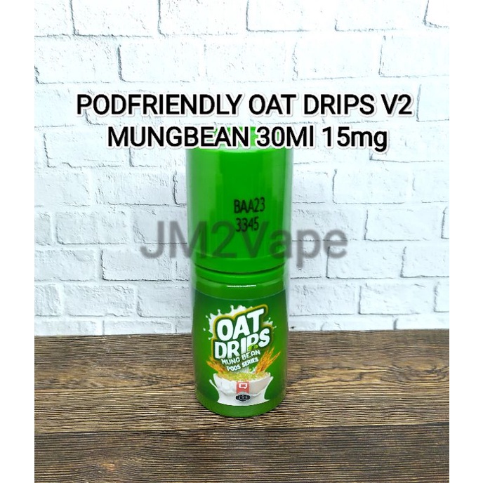 Jual Liquid Podfriendly Oat Drips V2 Mung bean 30ml 15mg | Shopee Indonesia