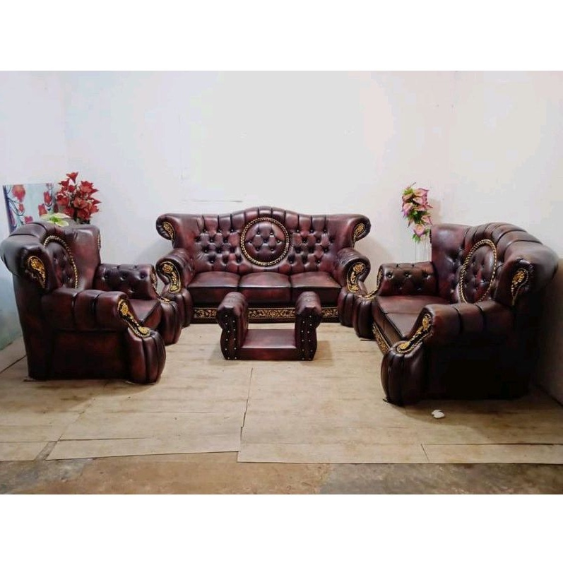 Jual Sofa Jaguar Resin 321 Wosh + Meja (Sofa Mewah) | Shopee Indonesia
