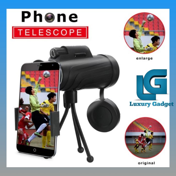 Jual HARGA LENSA TELE HP SMARTPHONE ZOOM KAMERA HANDPHONE + HOLDER ...