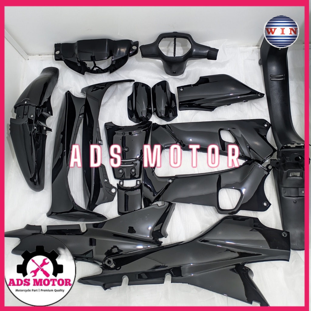 Jual Full Body Astrea Supra / Wave 100 1993 1994 1995 Hitam WIN ...