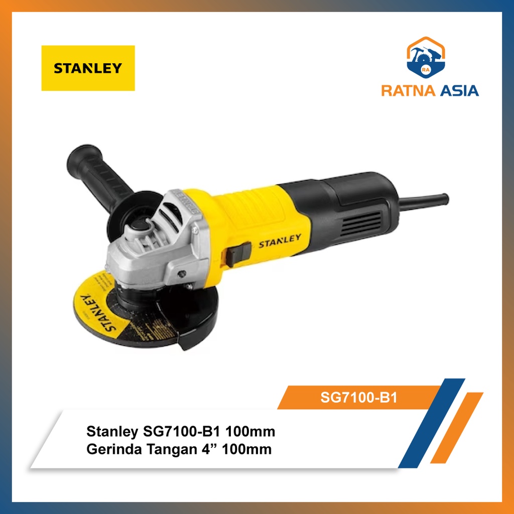 Jual Stanley Gerinda Listrik SG7100 Angle Grinder 100mm 750W | Shopee ...
