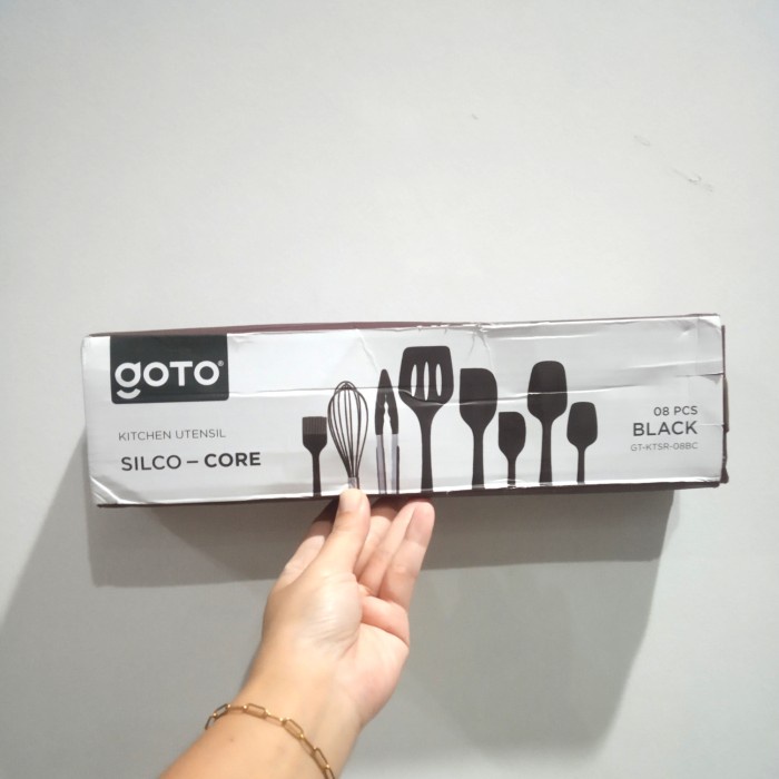 Jual Goto Silco Core Kitchen Utensil 8 in 1 set spatula alat masak 8 ...
