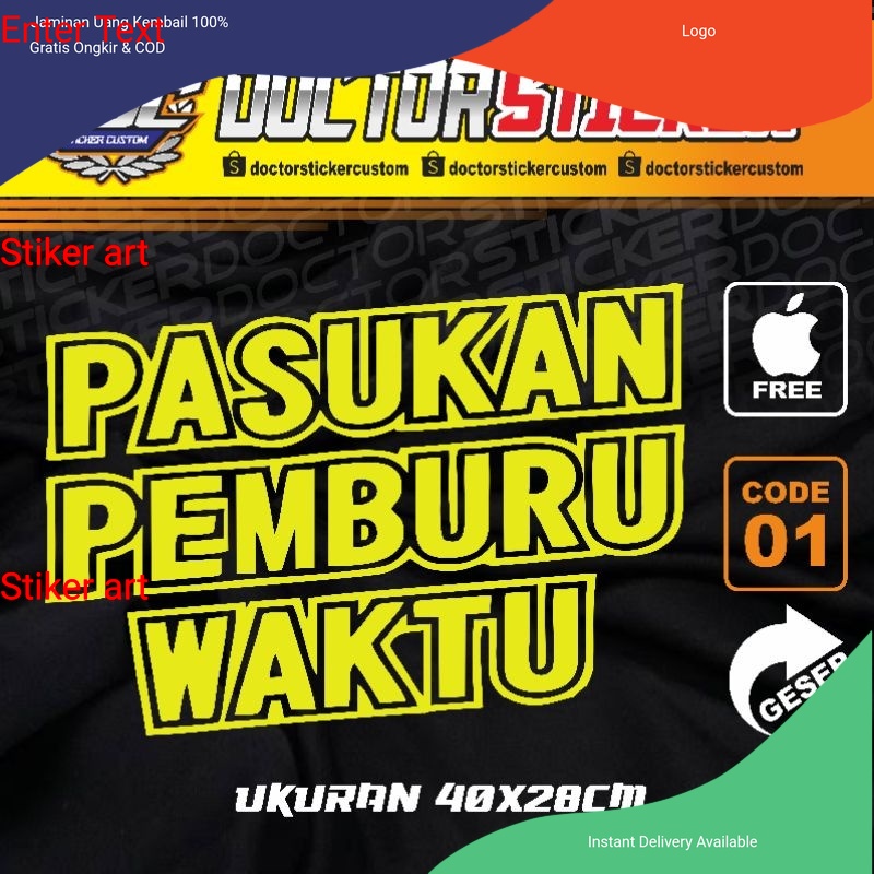 Jual Sticker kaca mobil, Truk/Pickup/L300/bus Cutting sticker mobil ...