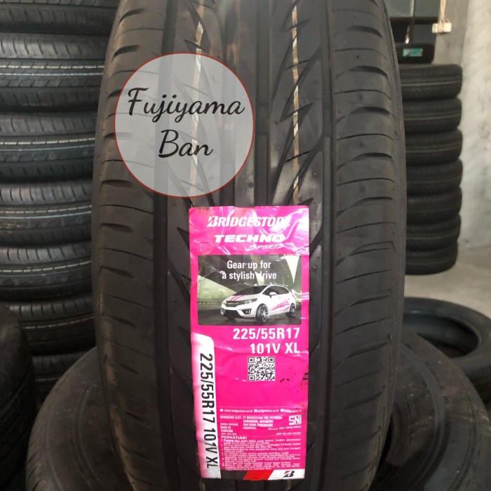 Jual Ban Mobil Bridgestone Techno Sport 225 55 R17 Alphard Innova reborn | Shopee Indonesia