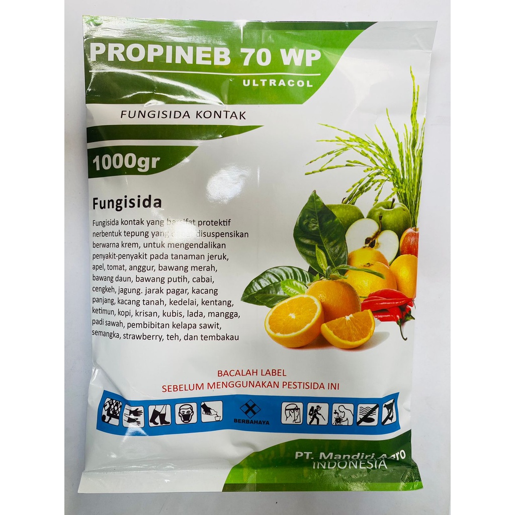 Jual Fungisida pengendali penyakit propineb 70wp ULTRACOL isi 1KG dr ...
