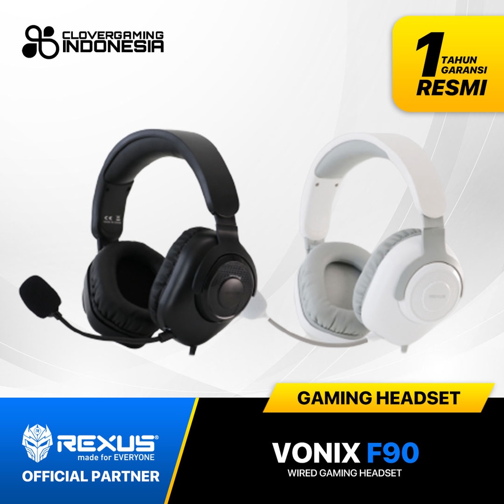 Jual Rexus Vonix F90 F-90 Wired Headset Gaming with Detachable ...