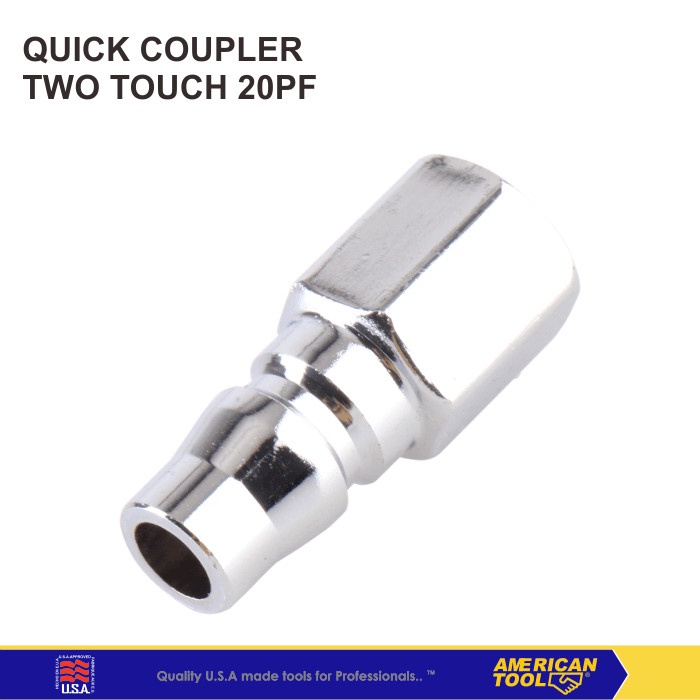 Jual Quick Coupler Two Touch 20PF American Tool 8959372 | Shopee Indonesia