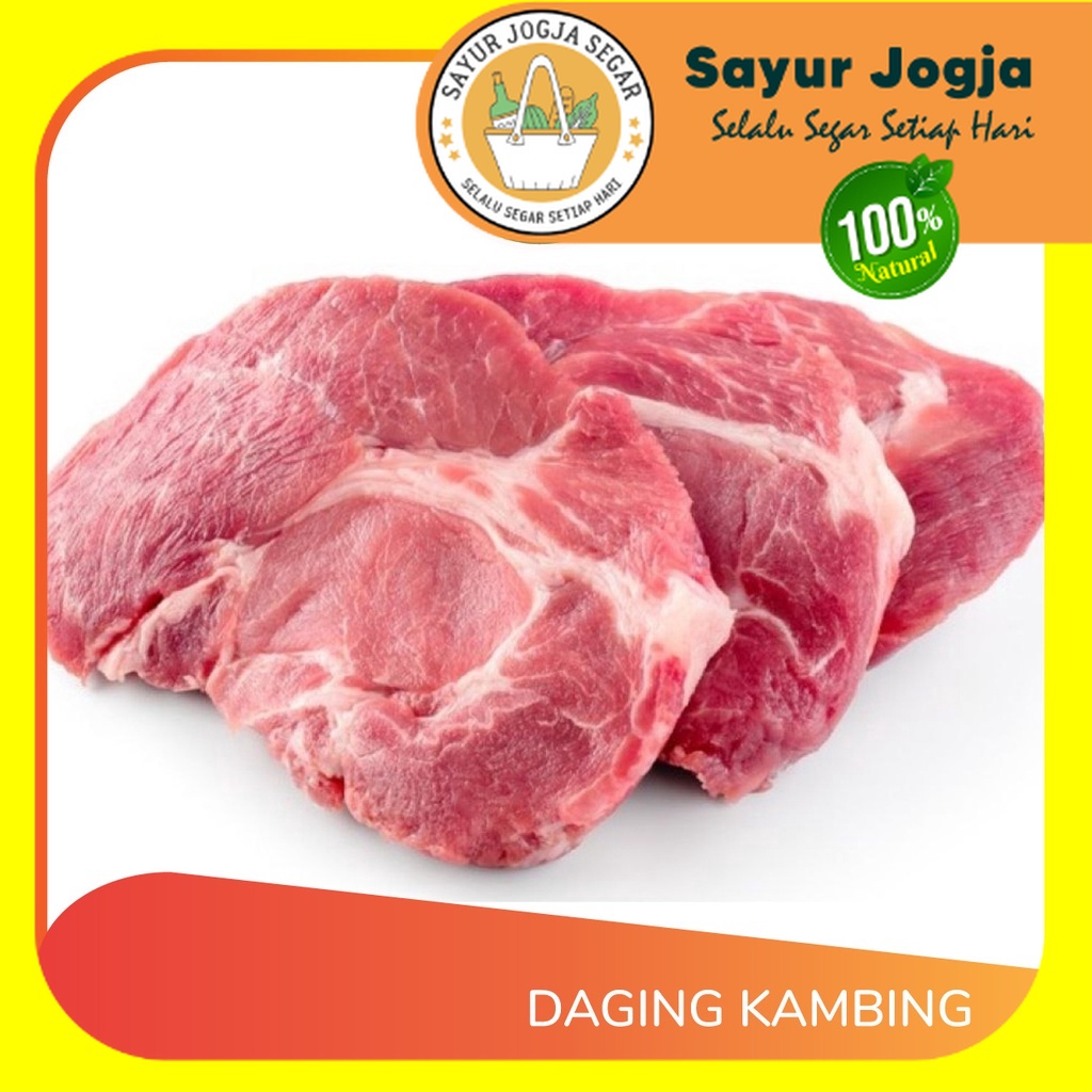 Jual DAGING KAMBING segar [per 500 gram] - Sayur Jogja | Shopee Indonesia
