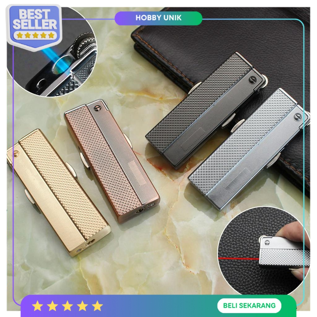 Jual Korek Api Roda Las Gas Laser Fashion Lighter DL-350 - Hobby Unik ...