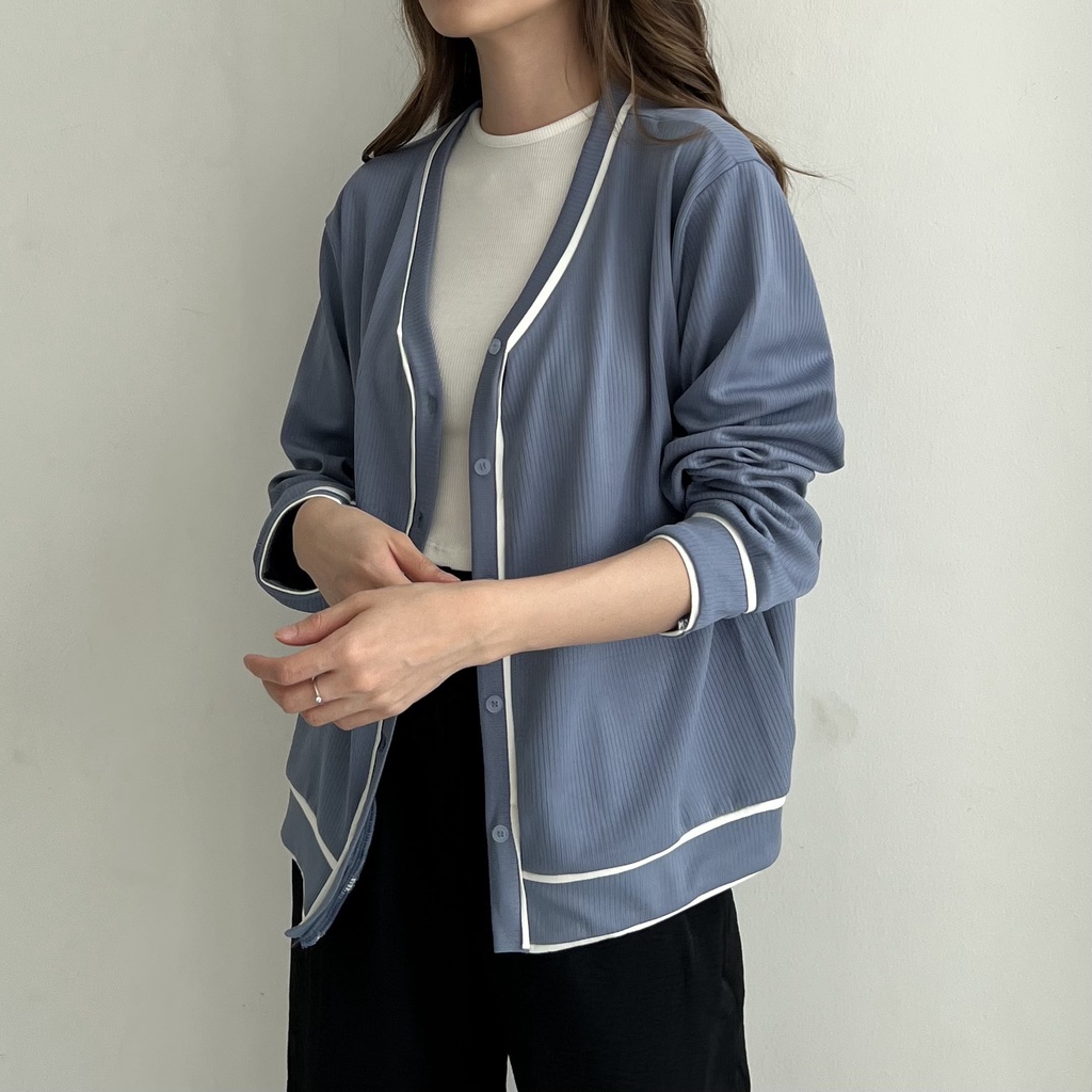 Jual Mooney Clothing - Carol Cardigan | Knit Cardigan | Cardigan Casual ...