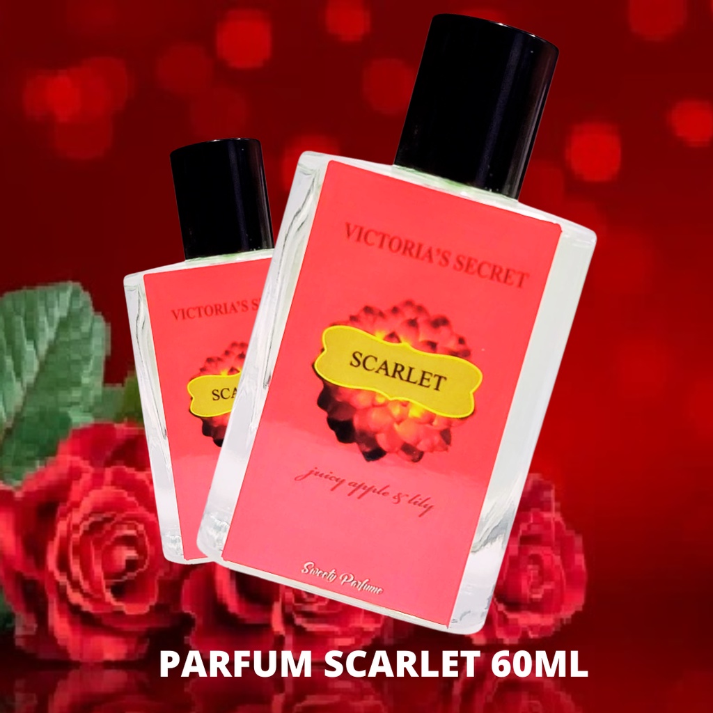 Jual Parfum Victoria Scarlet 60ml | Shopee Indonesia