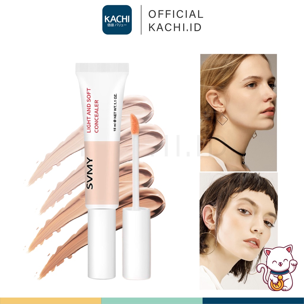 Jual KACHI - SVMY Light Soft Concealer Waterproof Double Brightening ...