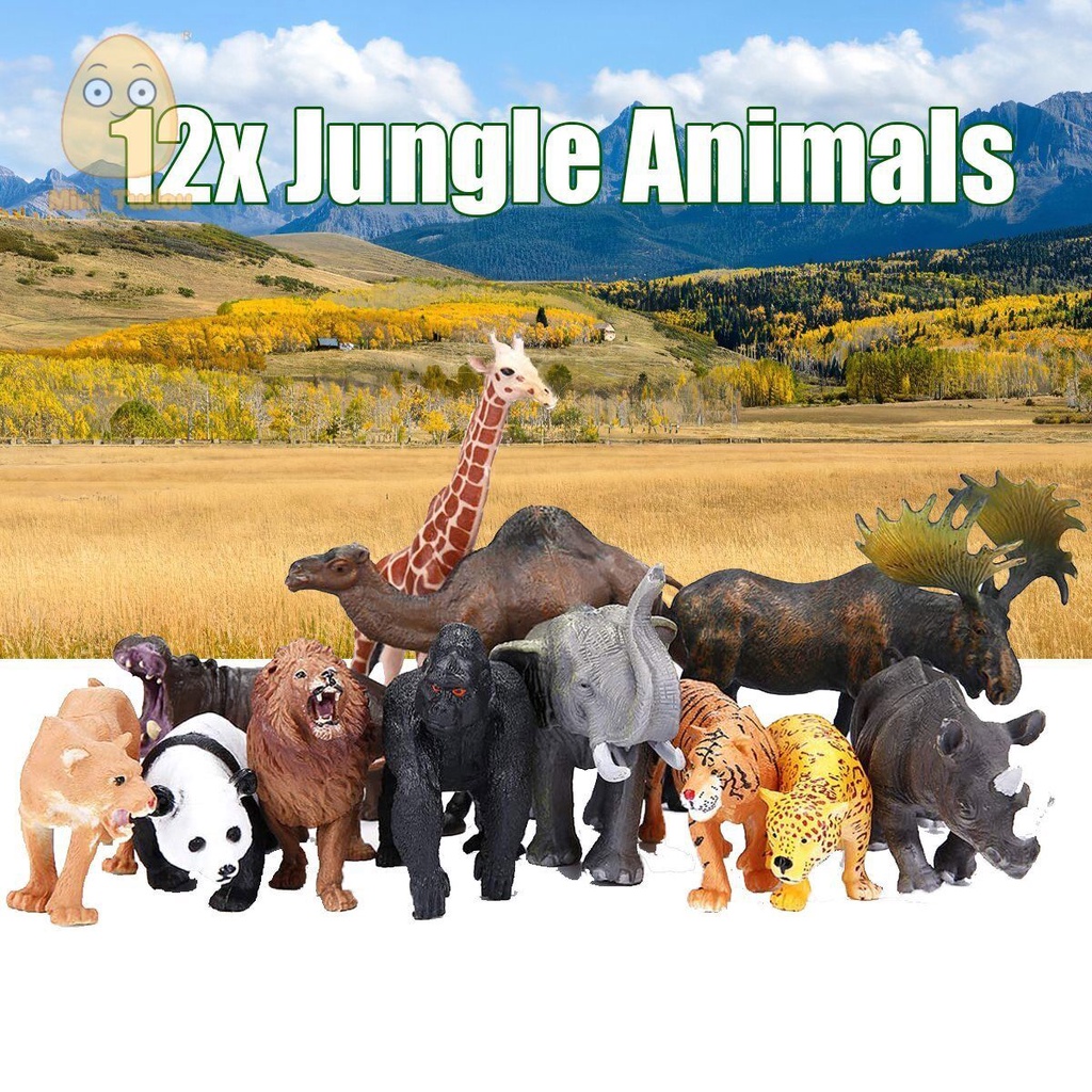 Jual Mainan Action Figure Animal. Alat peraga hewan, Miniatur hewan ...