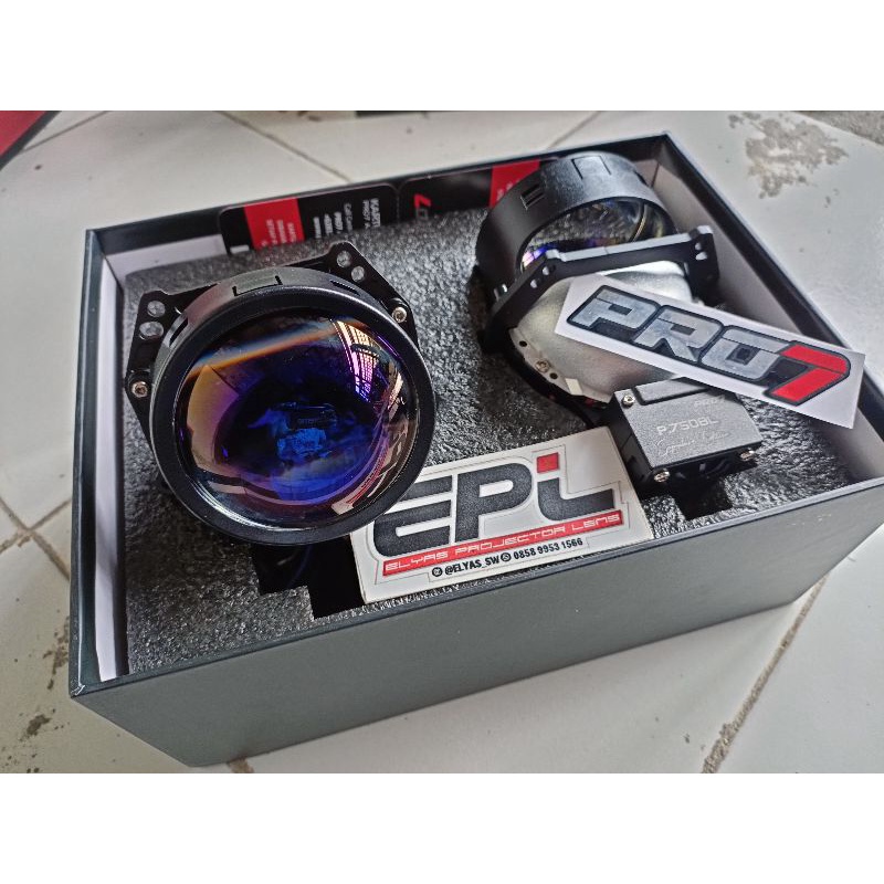 Jual Projie Proji Projector Biled Pro7 P750BL Signature Edition 3 inch ...