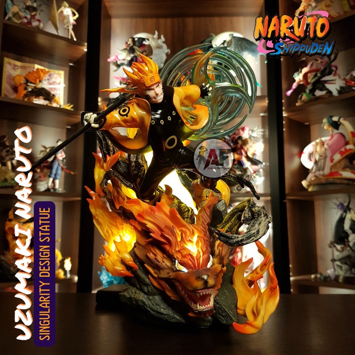 Jual Statue Uzumaki Naruto Kurama Singularity Six Path Design Recast ...