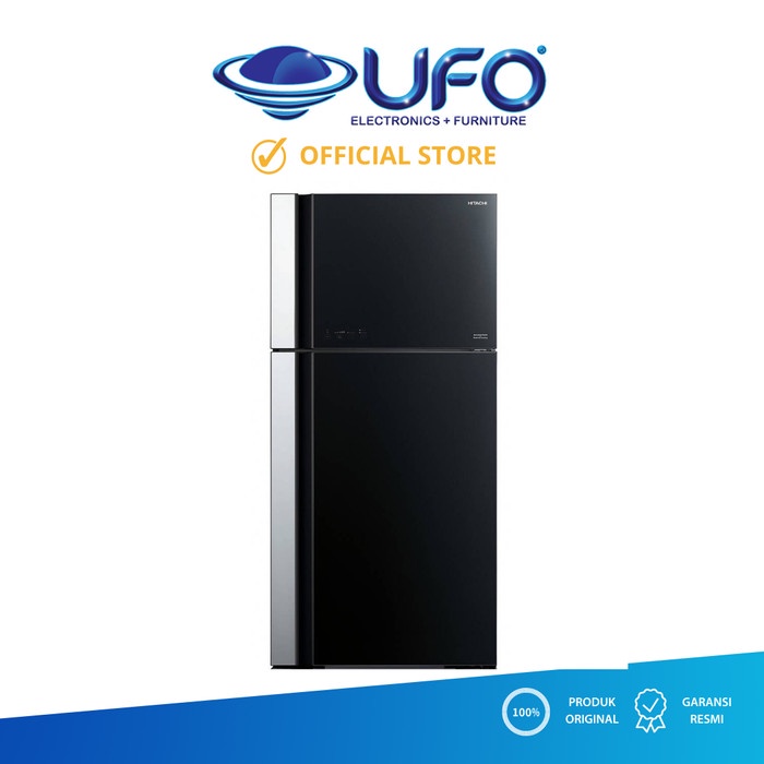 Jual Hitachi Kulkas 2 Pintu 510 L Inverter RVG61PGD7-GBK | Shopee Indonesia