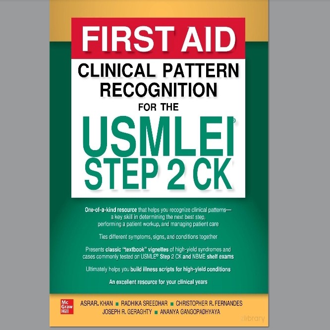 Jual Buku First Aid Clinical Pattern Recognition for the USMLE Step 2 ...