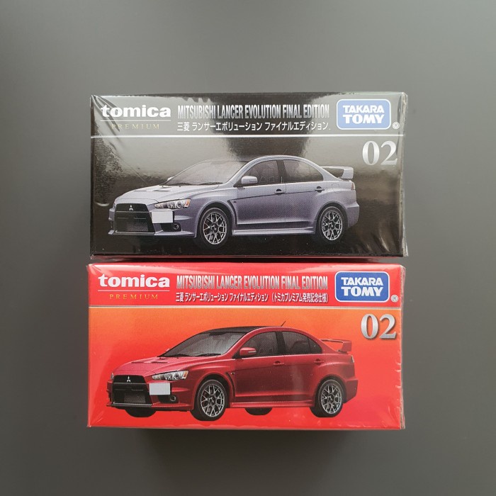 Jual Tomica Premium 02 Mitsubishi Lancer Evolution Final Edition Evo ...