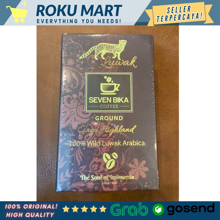 Jual SEVEN BIKA Luwak Gayo Highland 100 g / Seven Bika Pure Wild Gayo ...
